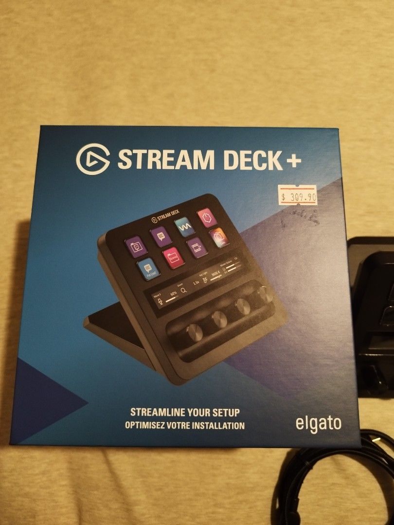 Elgato Stream Deck + (with Knobs and LED bar) - Previously $309.90 ...