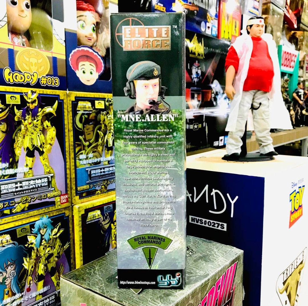 ELITE FORCE BBI 1/6 BRITISH ROYAL MARINE ( ROYAL MARINES COMMANDO ...