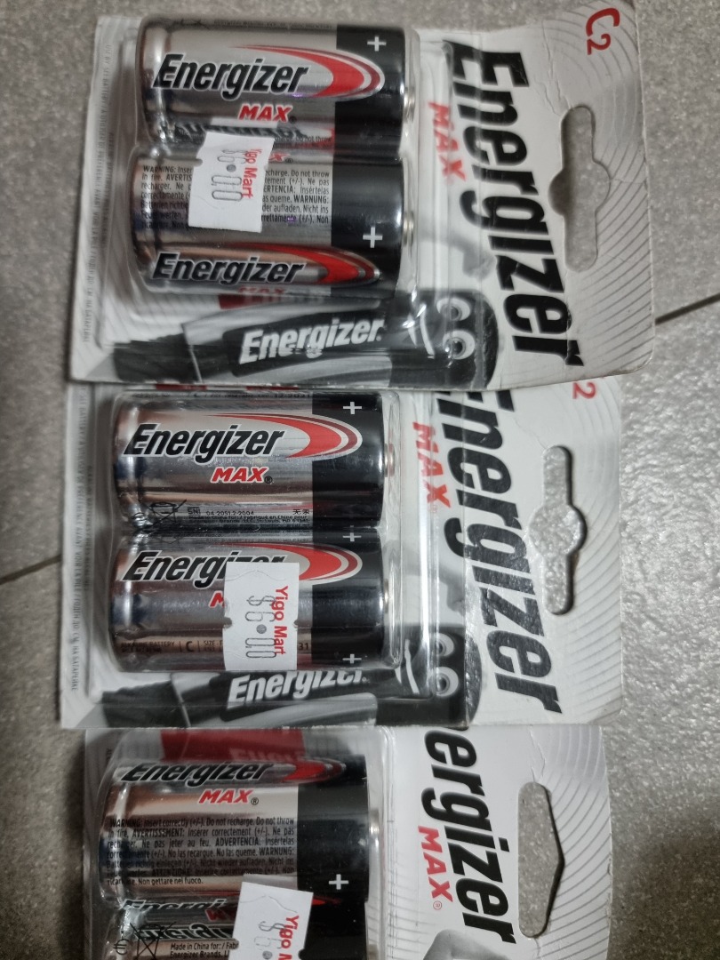 Energizer C2 Battery, Photography, Photography Accessories, Batteries ...