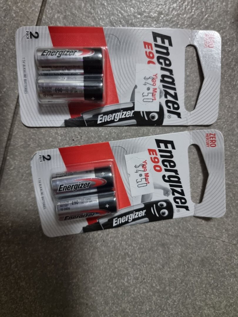 Energizer E90 battery, Photography, Photography Accessories, Batteries ...