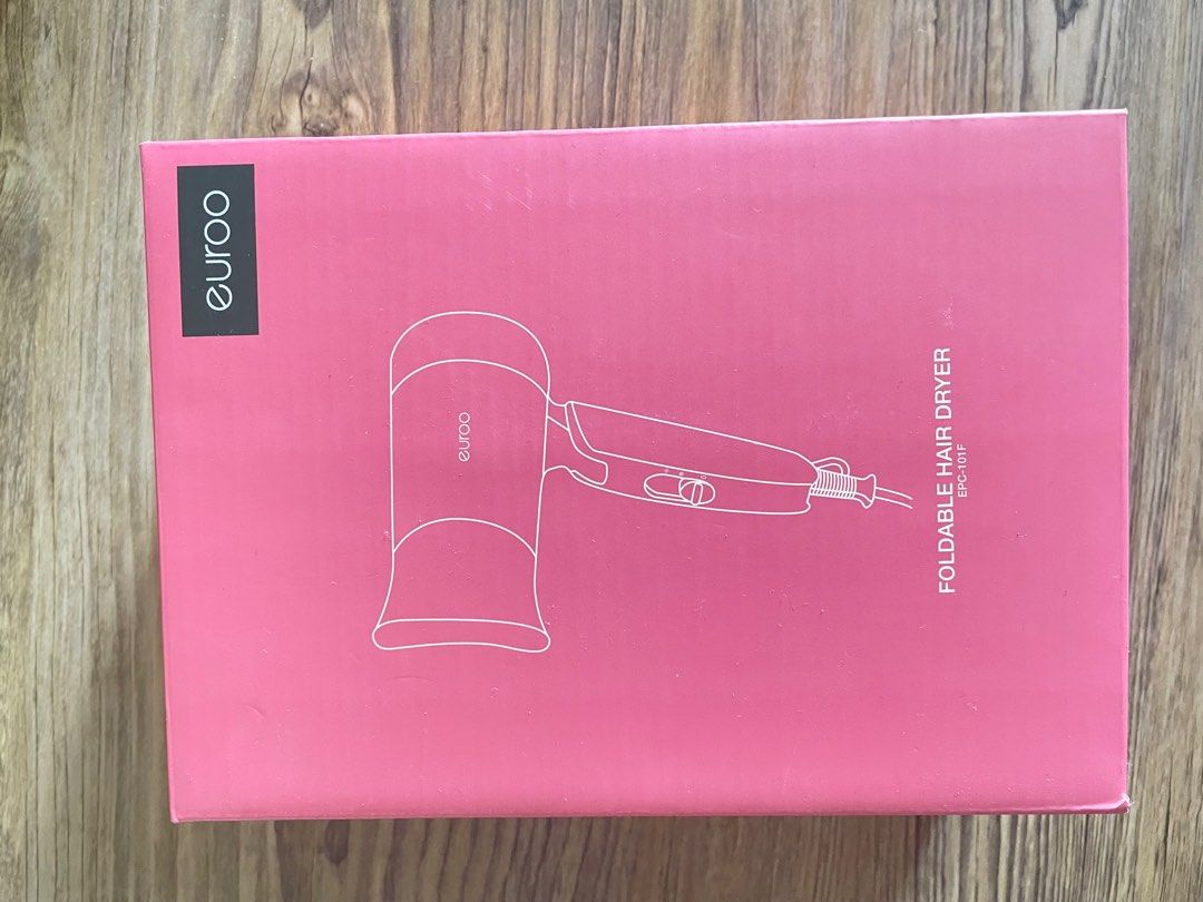 Euroo foldable hair dryer on Carousell