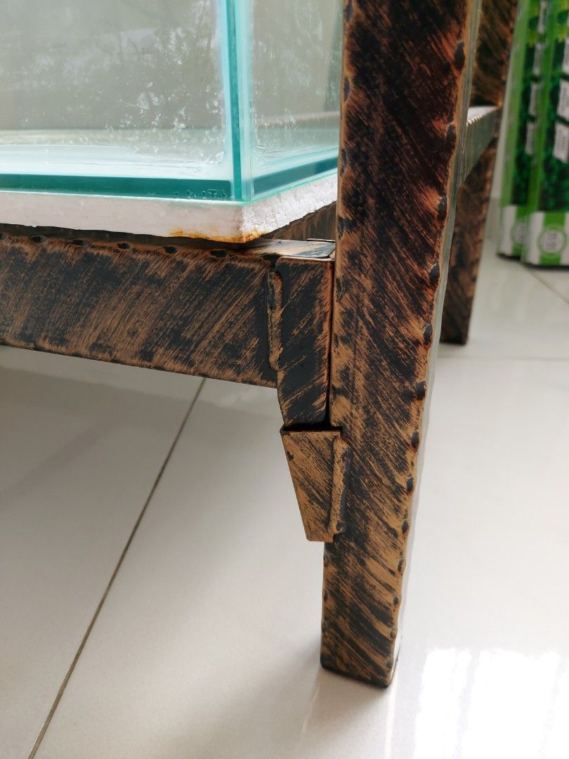 Fish tank + Fish tank double-decker stand, Pet Supplies, Homes & Other ...
