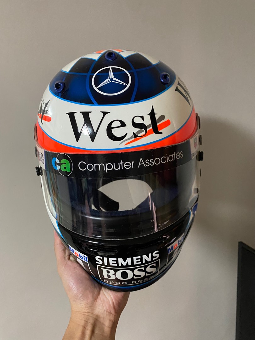 Formula 1 Helmet, Hobbies & Toys, Memorabilia & Collectibles, Vintage ...