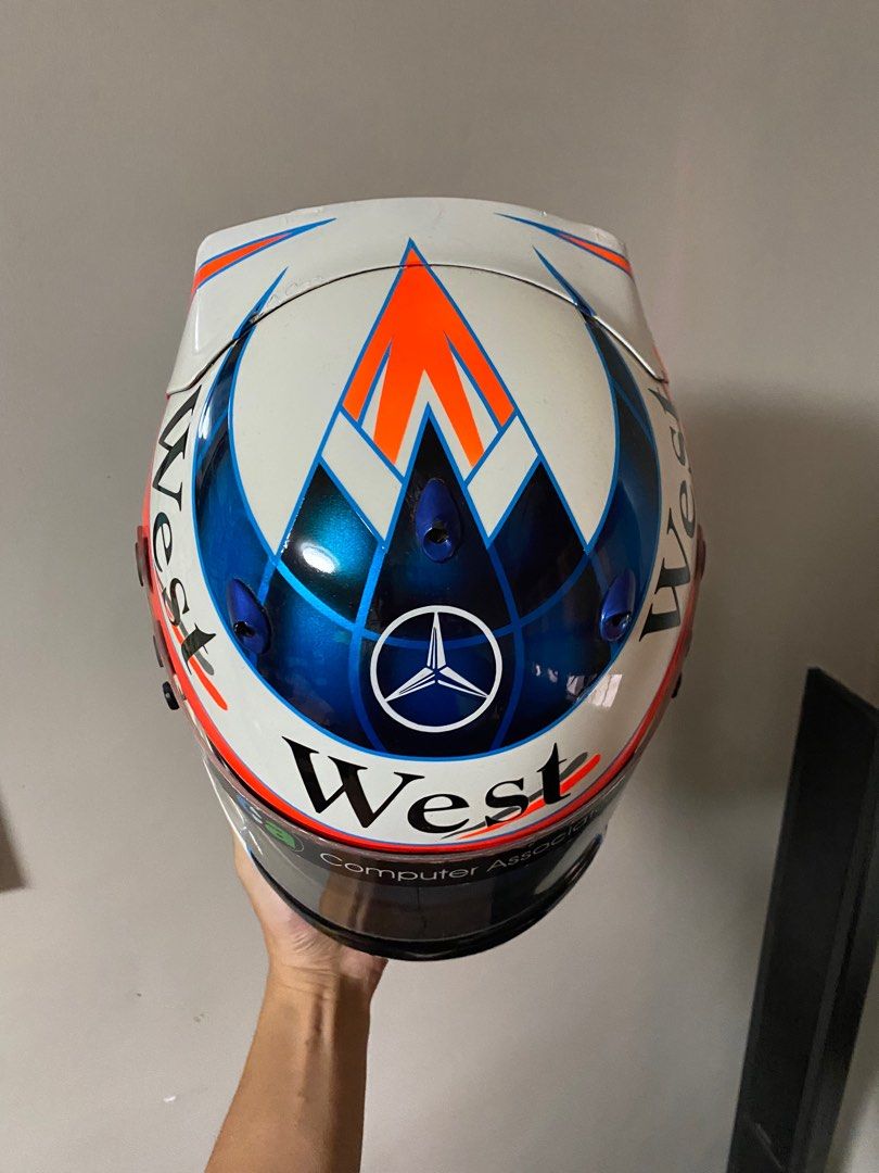 Formula 1 Helmet, Hobbies & Toys, Memorabilia & Collectibles, Vintage ...