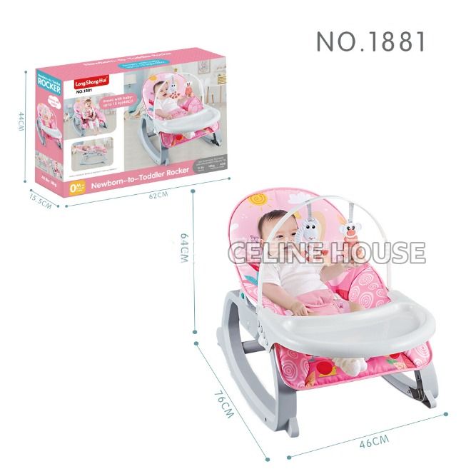 [FREE DELIVERY] 3 in 1 Portable Rocking Baby Chair for Feeding Sleeping ...