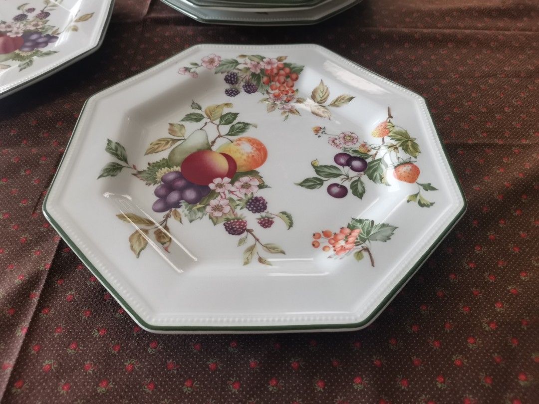 Fresh fruits dinner plate, Furniture & Home Living, Kitchenware ...