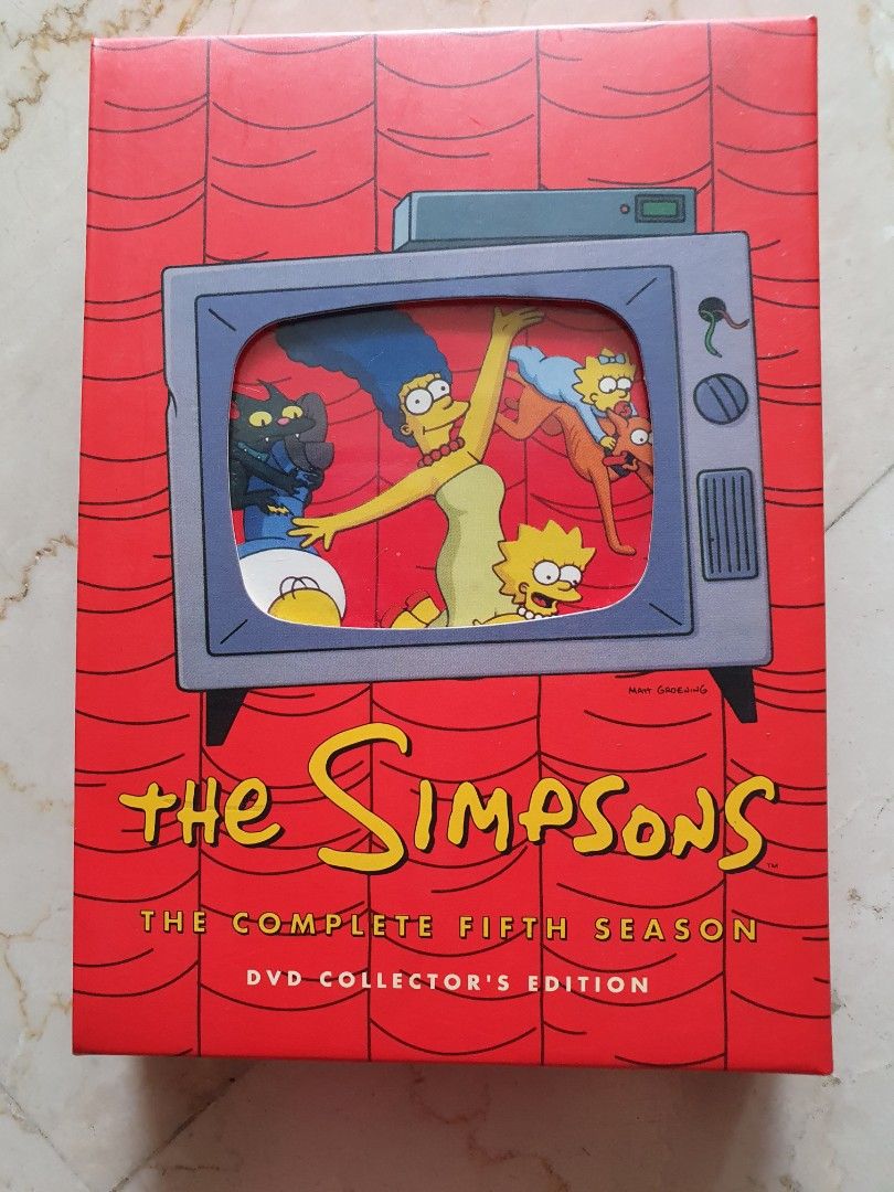 Full set Simpsons DVDs Special Collectible Edition, Hobbies & Toys ...