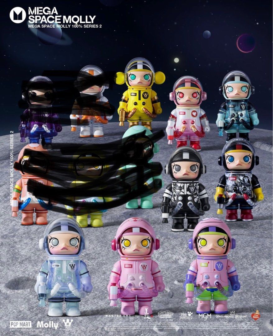 Full set space molly series 02 (no secret), Hobbies & Toys, Toys ...