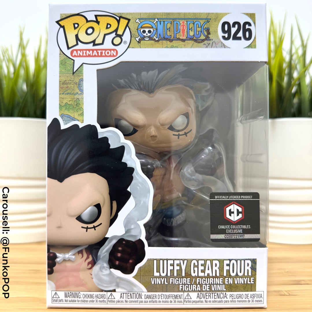 Funko Pop One Piece Luffy Gear Four Chalice Collectibles Exclusive (Not ...