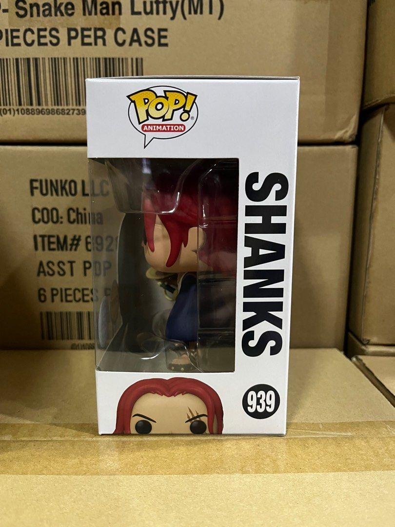 Funko Pop One Piece Shanks Chase, Hobbies & Toys, Toys & Games on Carousell