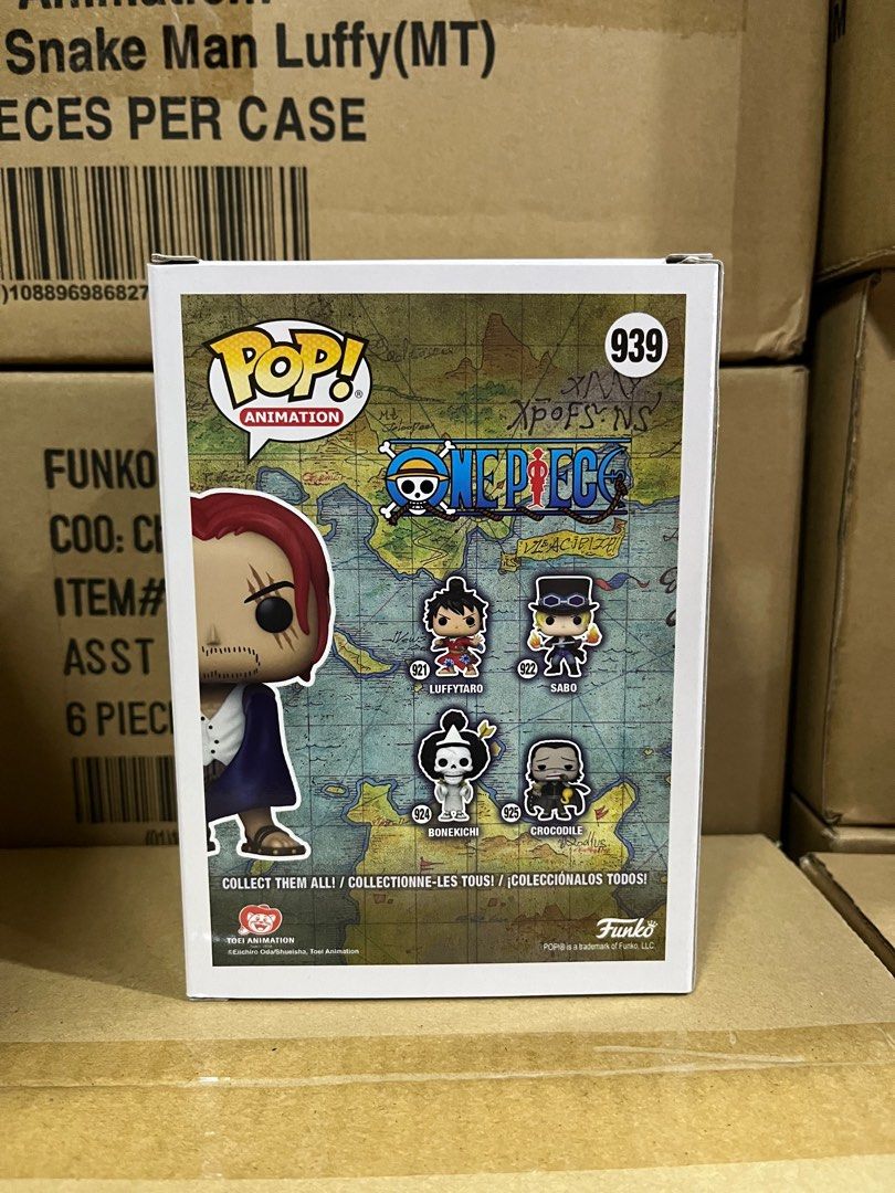 Funko Pop One Piece Shanks Chase, Hobbies & Toys, Toys & Games on Carousell