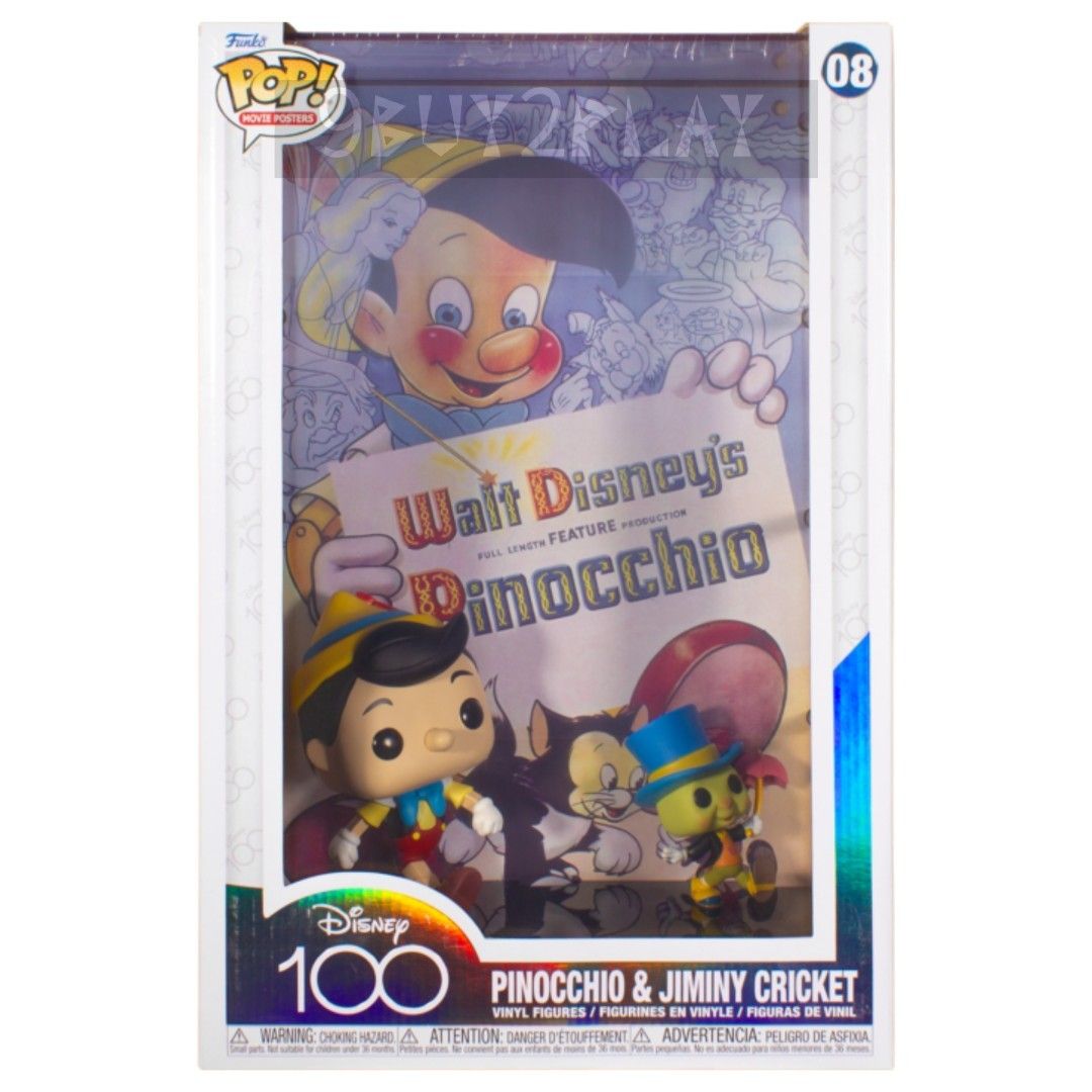 「長期接受訂購」Funko pop Pinocchio 1940 2022 Jimmy Cricket Geppetto Figaro ...
