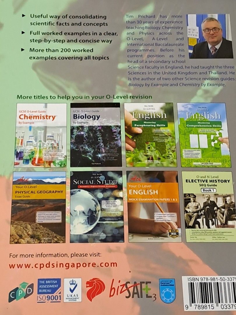 GCSE O-Level Guide Physics By Example Book, Hobbies & Toys, Books ...