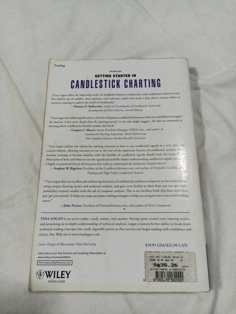 Getting Started in Candlestick Charting - Tina Logan, Hobbies & Toys ... Getting Started in Candlestick Charting - Tina Logan, Hobbies & Toys ...