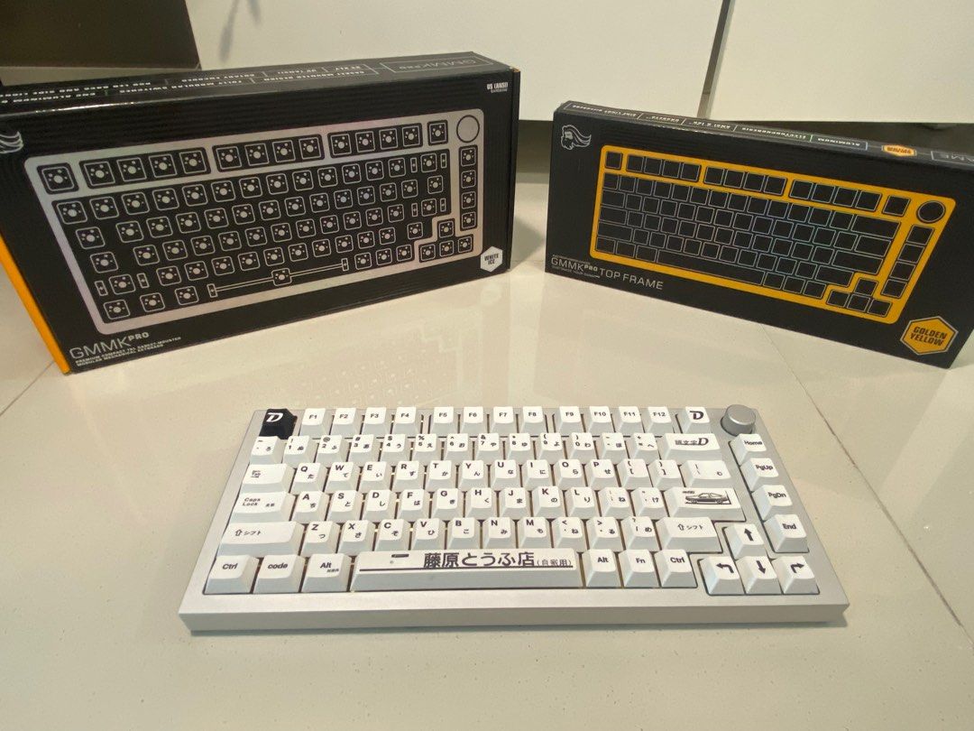 GMMK pro custom modded mechanical keyboard 75% TKL, Computers & Tech, Parts & Accessories ...