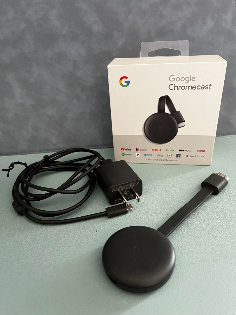Google Chromecast 3rd Generation (Charcoal) on Carousell