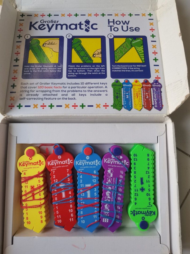 Original GROILER KEYMATIC, Hobbies & Toys, Books & Magazines, Children ...