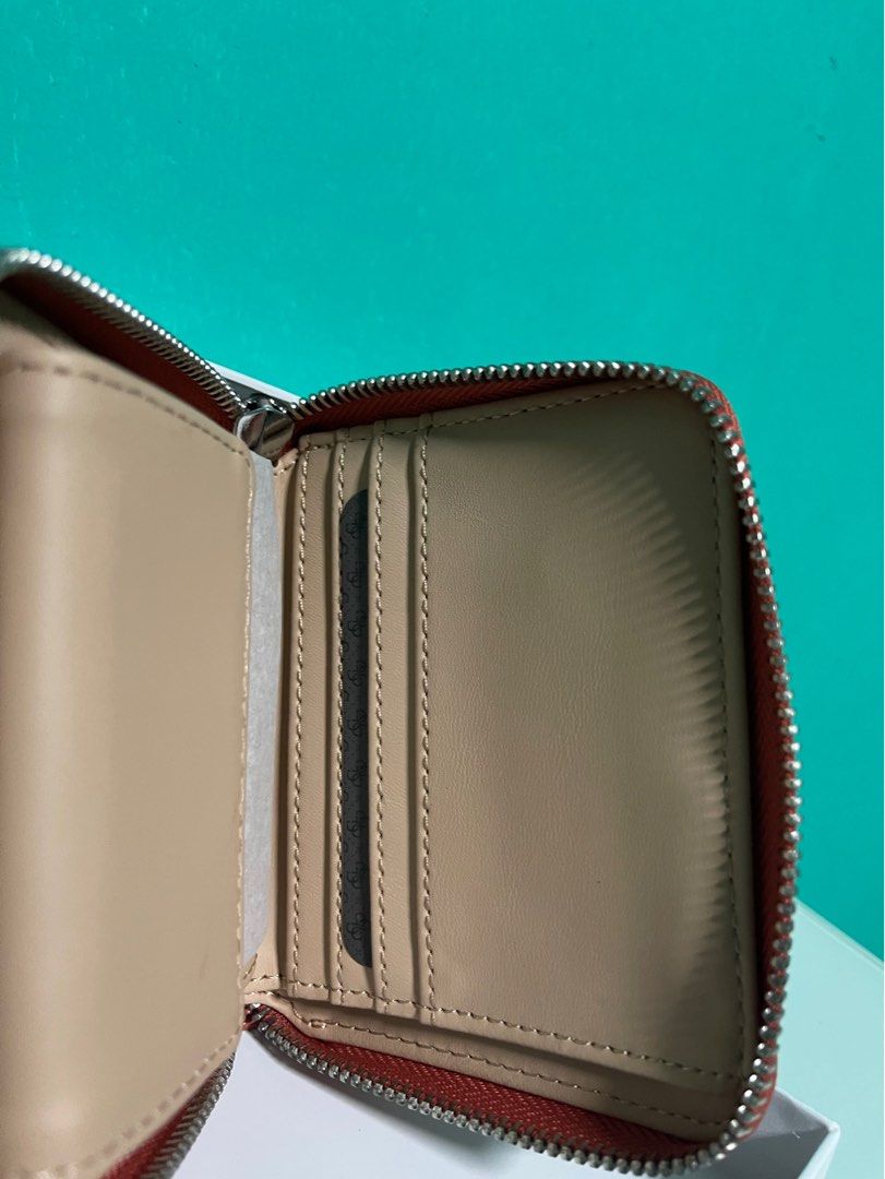 Guess small zip wallet in orange style SF863155, Women's Fashion, Bags ...