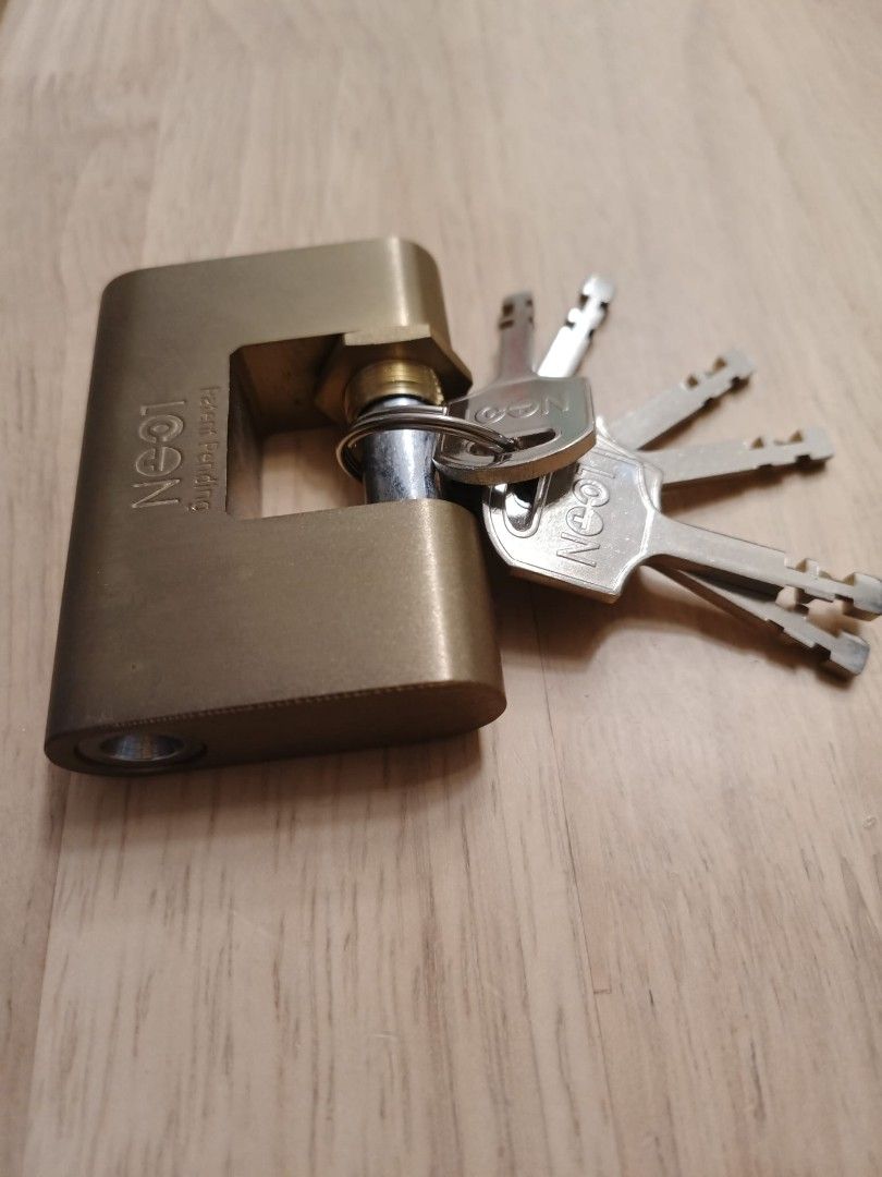 HDB gate lock, Furniture & Home Living, Security & Locks, Locks, Doors ...