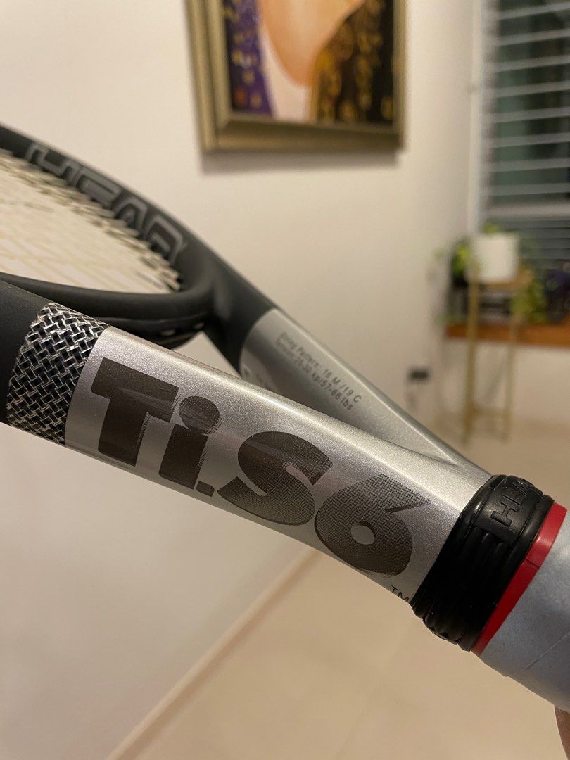 Head Ti.S6 Tennis Racquet, Sports Equipment, Sports & Games, Racket ...