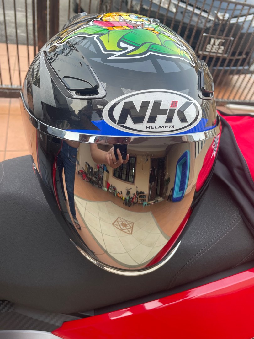 Helmet NHK R1 v2 Jakub, Motorbikes on Carousell