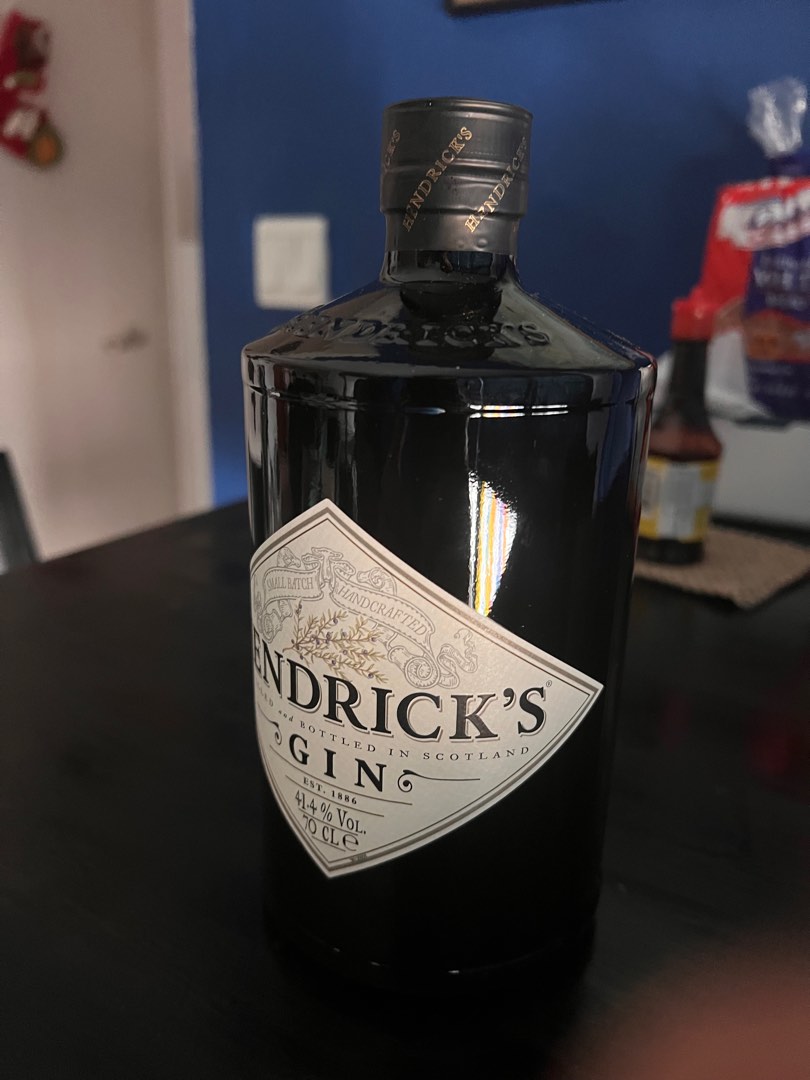 Hendrick's Gin 70cl, Food & Drinks, Alcoholic Beverages on Carousell
