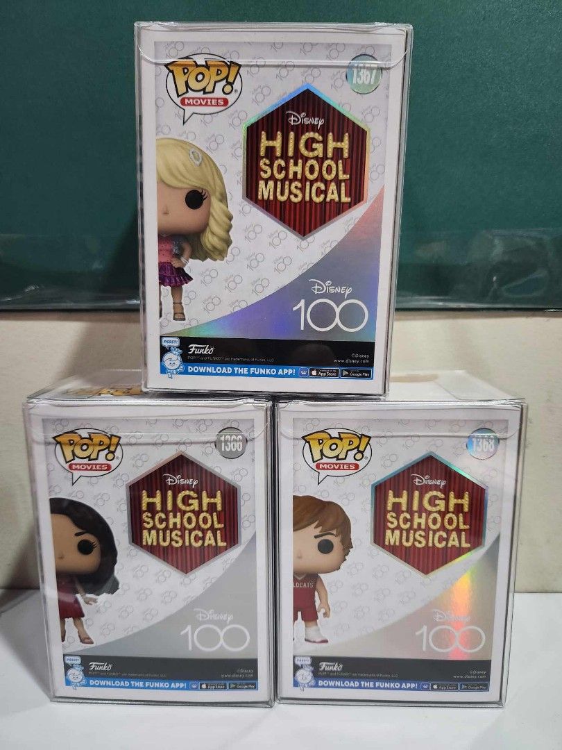High School Musical Funko Pops Set on Carousell
