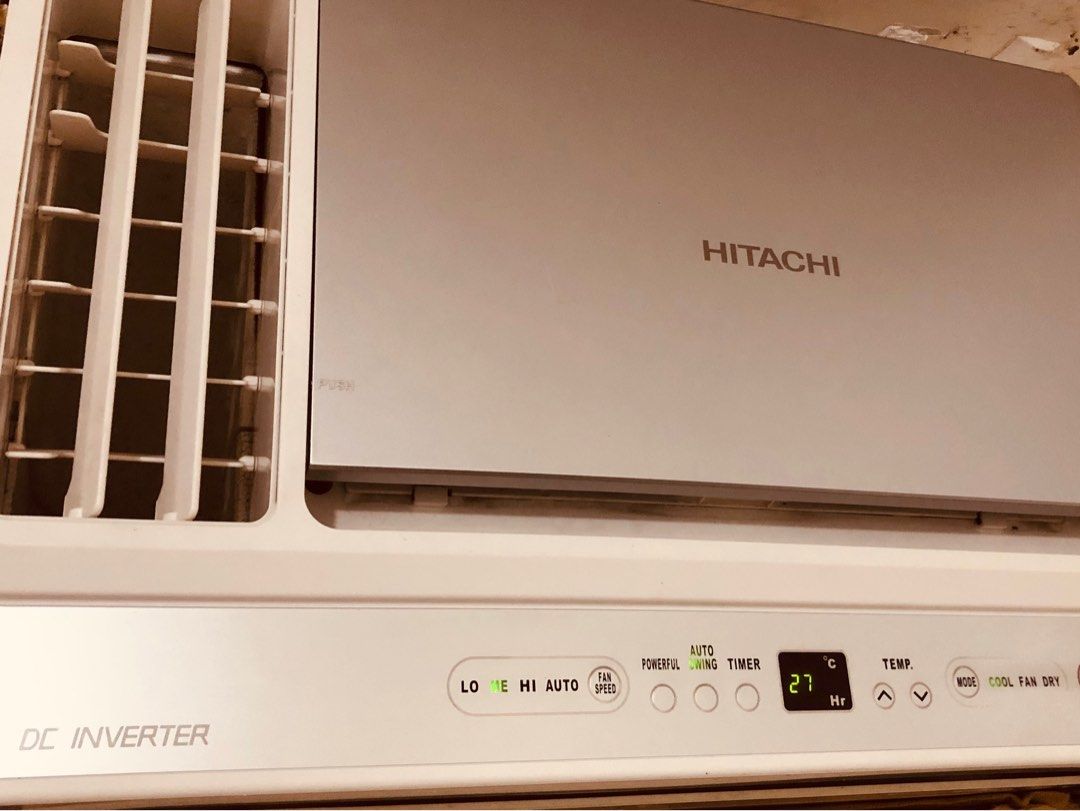 Hitachi 1.5 HP Full DC Inverter Window Type, TV & Home Appliances, Air ...