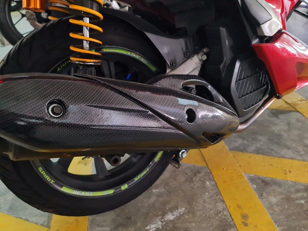 Honda PCX 2019 (hybrid) fully restored, Motorbikes on Carousell