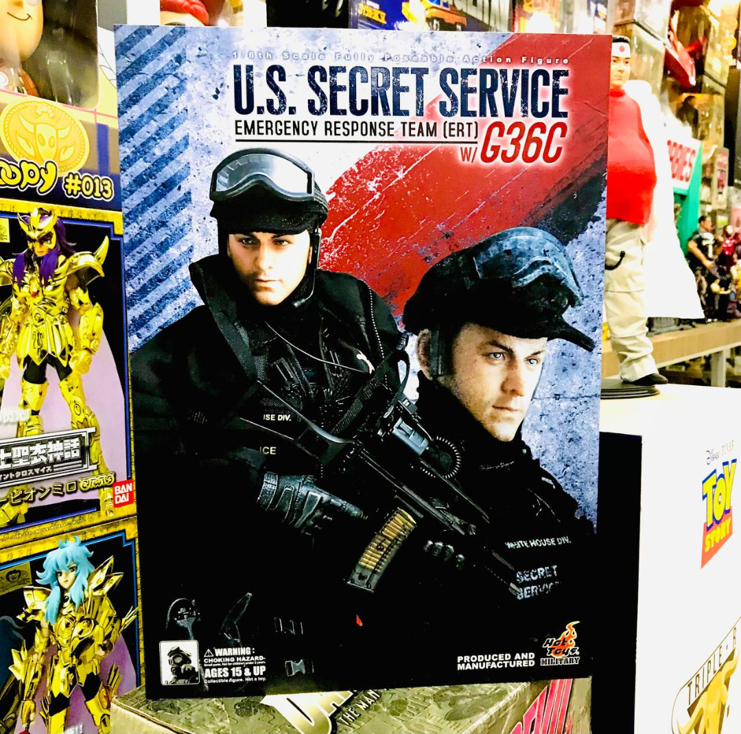 HOT TOYS 1/6 U.S. SECRET SERVICE - EMERGENCY RESPONSE TEAM ( ERT ) C/W ...