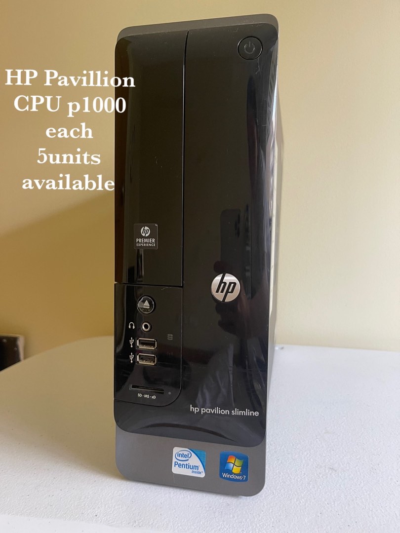 HP Pavillion CPU, Computers & Tech, Desktops on Carousell