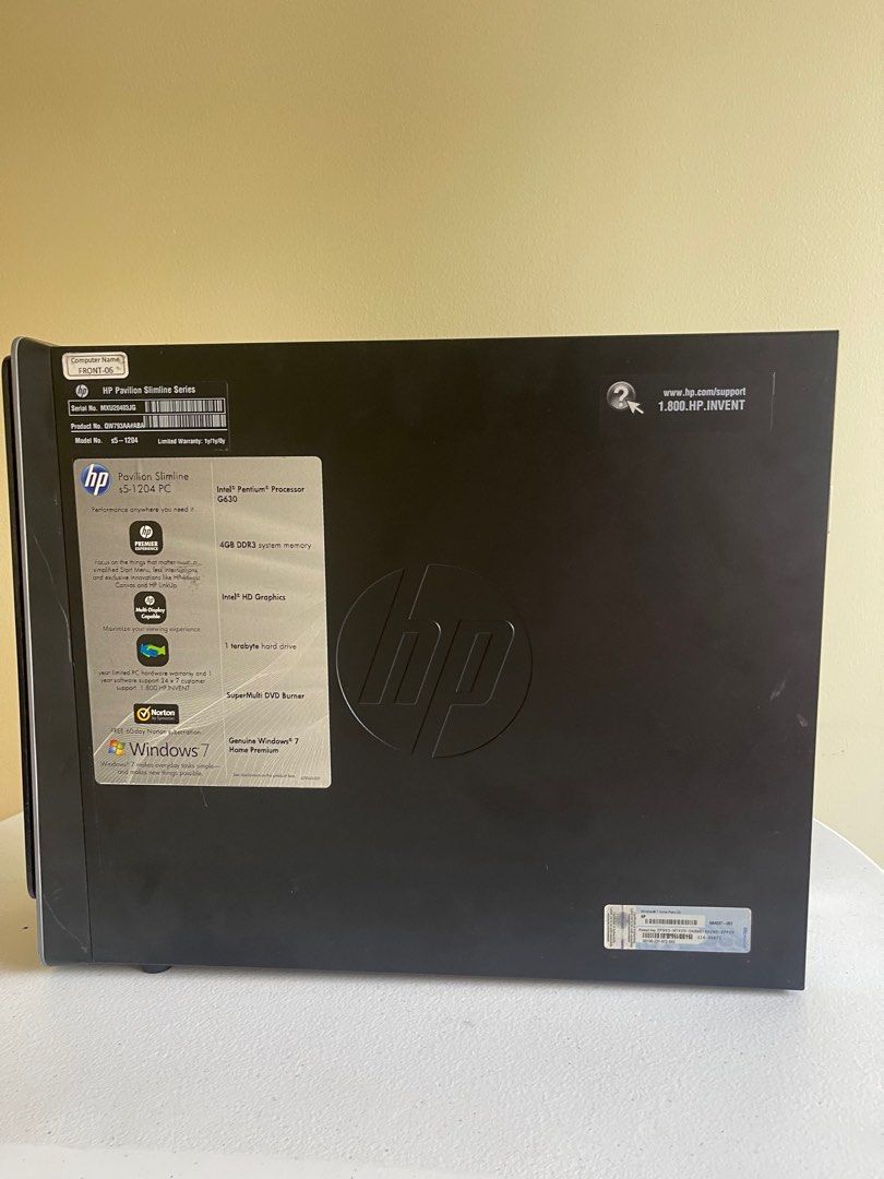 HP Pavillion CPU, Computers & Tech, Desktops on Carousell