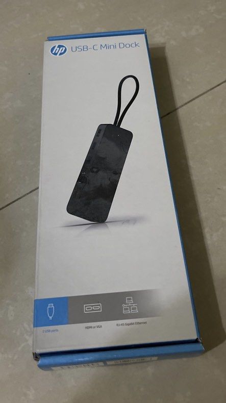 HP USB Dock / HP USB-C mini Dock, 電腦＆科技, 電腦周邊及配件, 其他 - Carousell