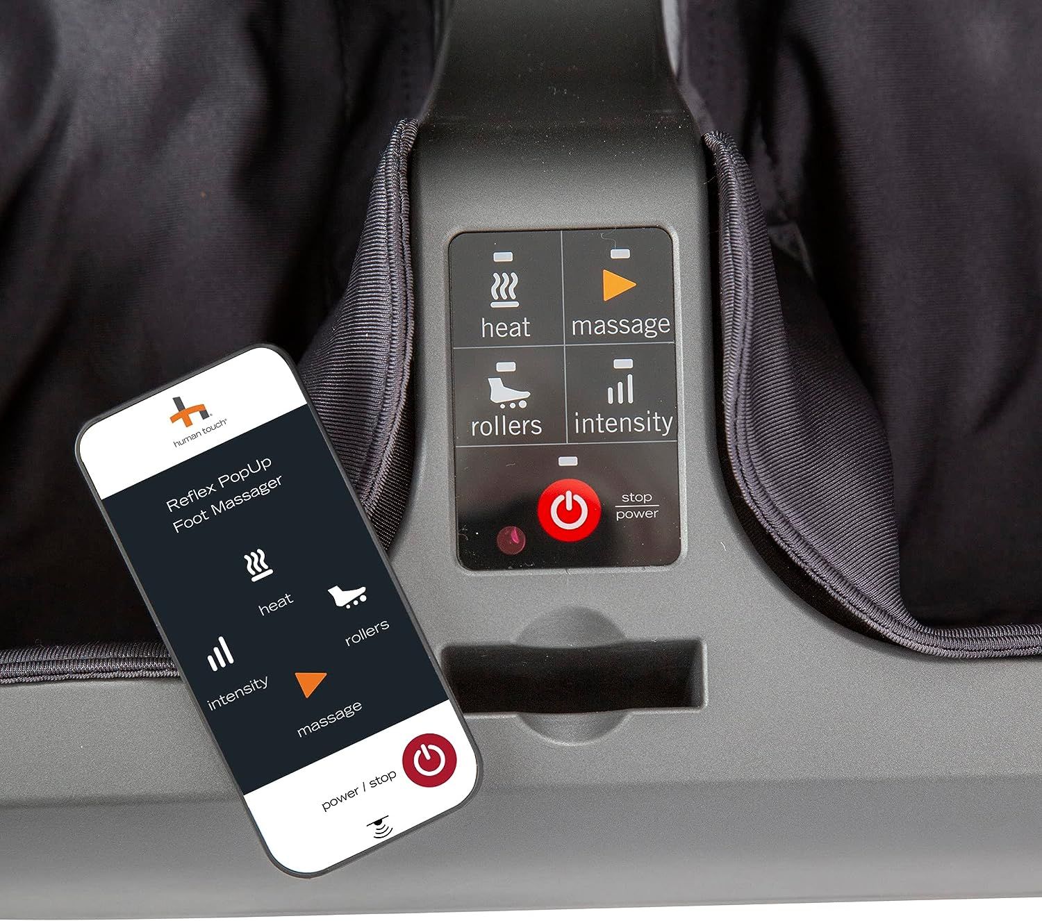 Human Touch Reflex PopUp Foot Massager with Heat - Plantar Fasciitis ...