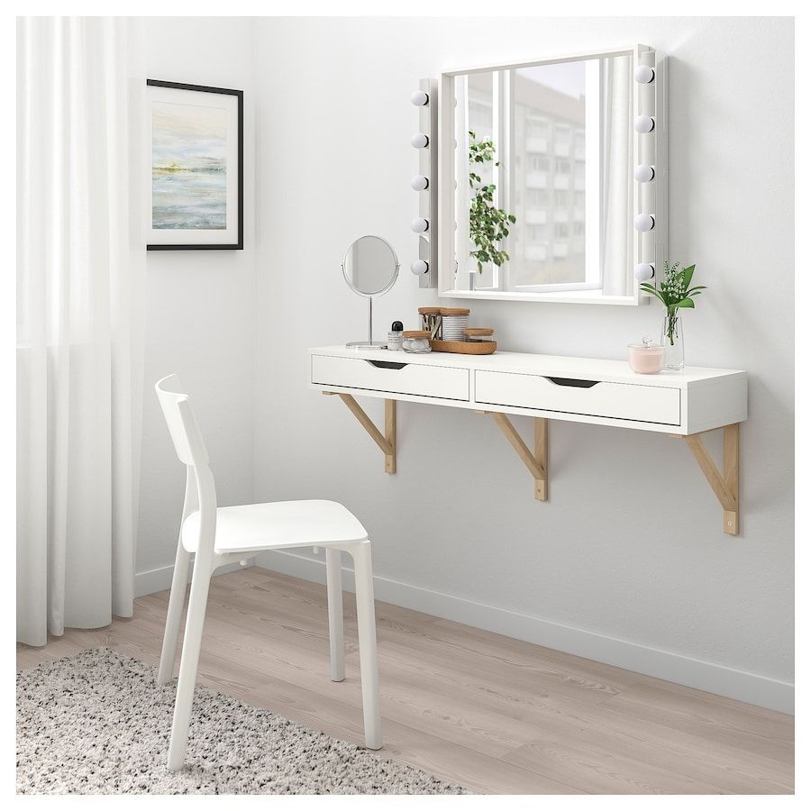 IKEA Ekby Alex shelf with drawers on Carousell