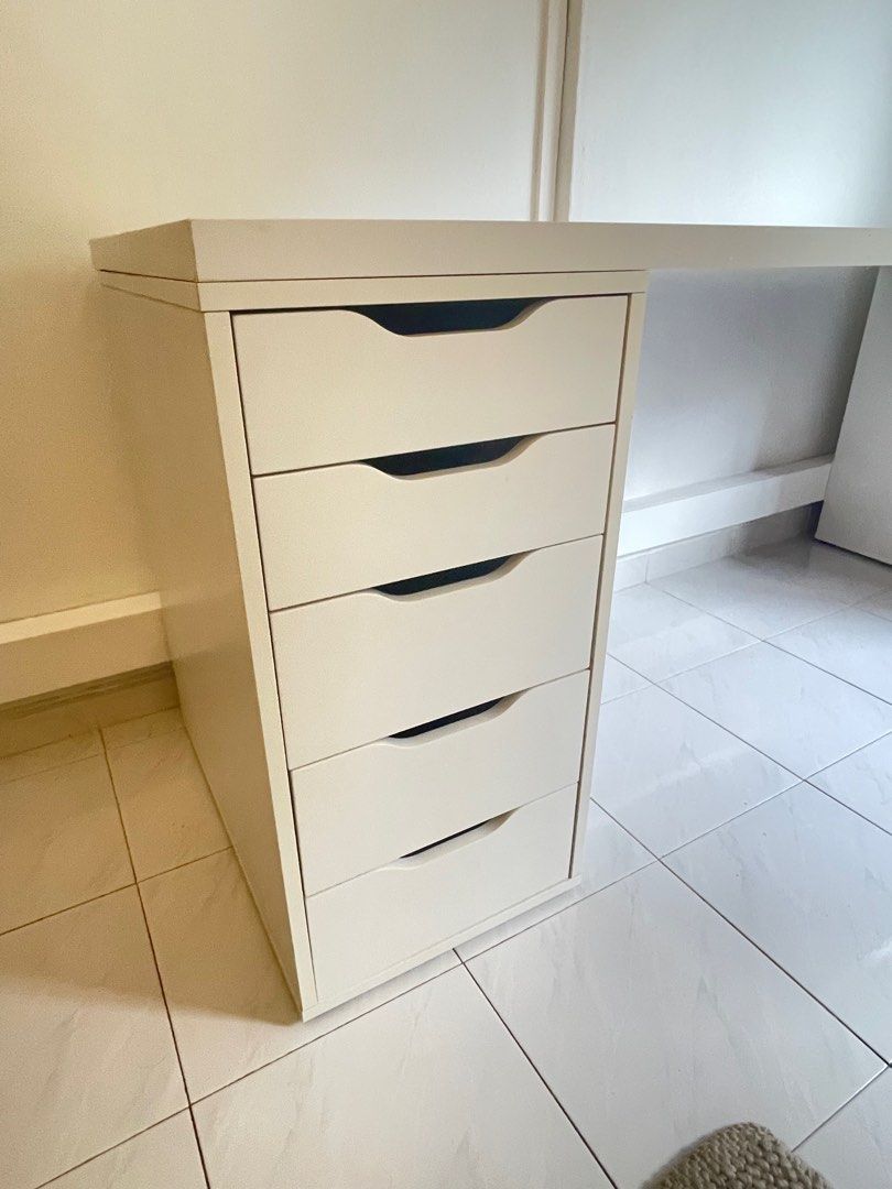 IKEA STUDY TABLE, Furniture & Home Living, Furniture, Tables & Sets on ...