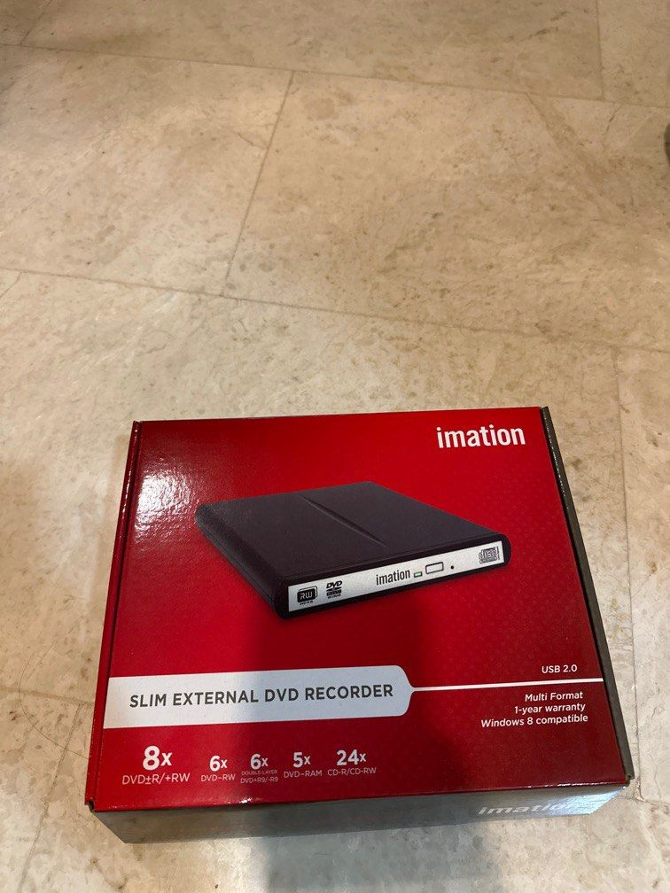 Imation Slim External DVD Recorder, Computers & Tech, Parts ...