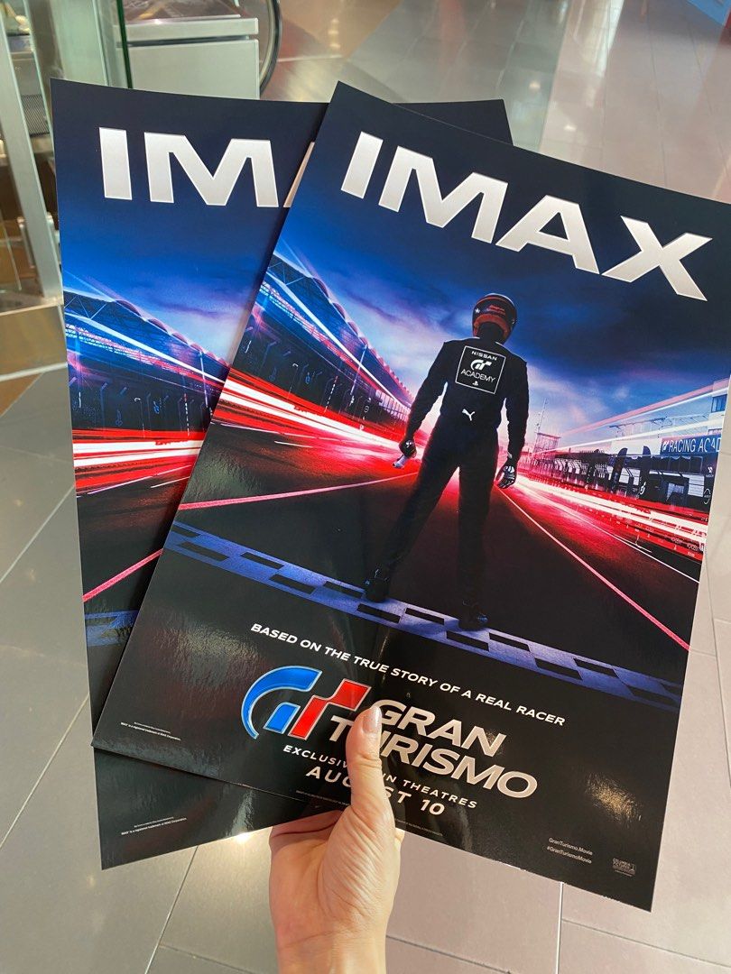 IMAX GT Gran Turismo GT Poster 跑車浪漫旅海報, 興趣及遊戲, 收藏品及紀念品, 明星周邊 - Carousell