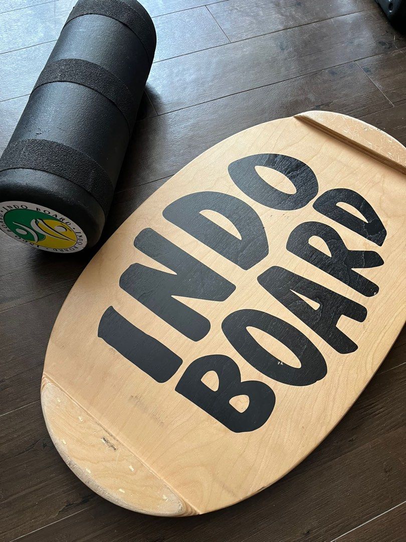 Indo Board - Original Deck and Roller, 運動產品, 運動與健身, 運動與健身 - 拉伸配件 ...