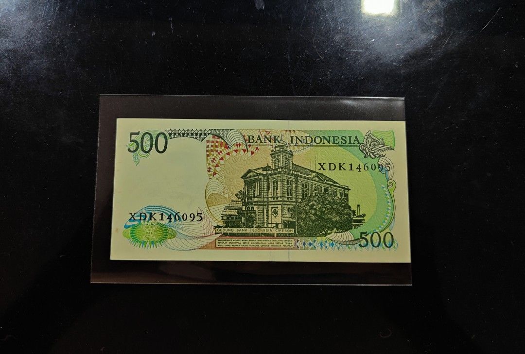 Indonesia Replacement 1988 500 Rupiah Banknote Currency AU/UNC, Hobbies & Toys, Memorabilia ...