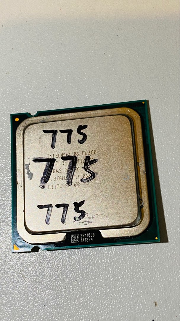 Intel E6300 775 CPU, 電腦＆科技, 桌上電腦 - Carousell