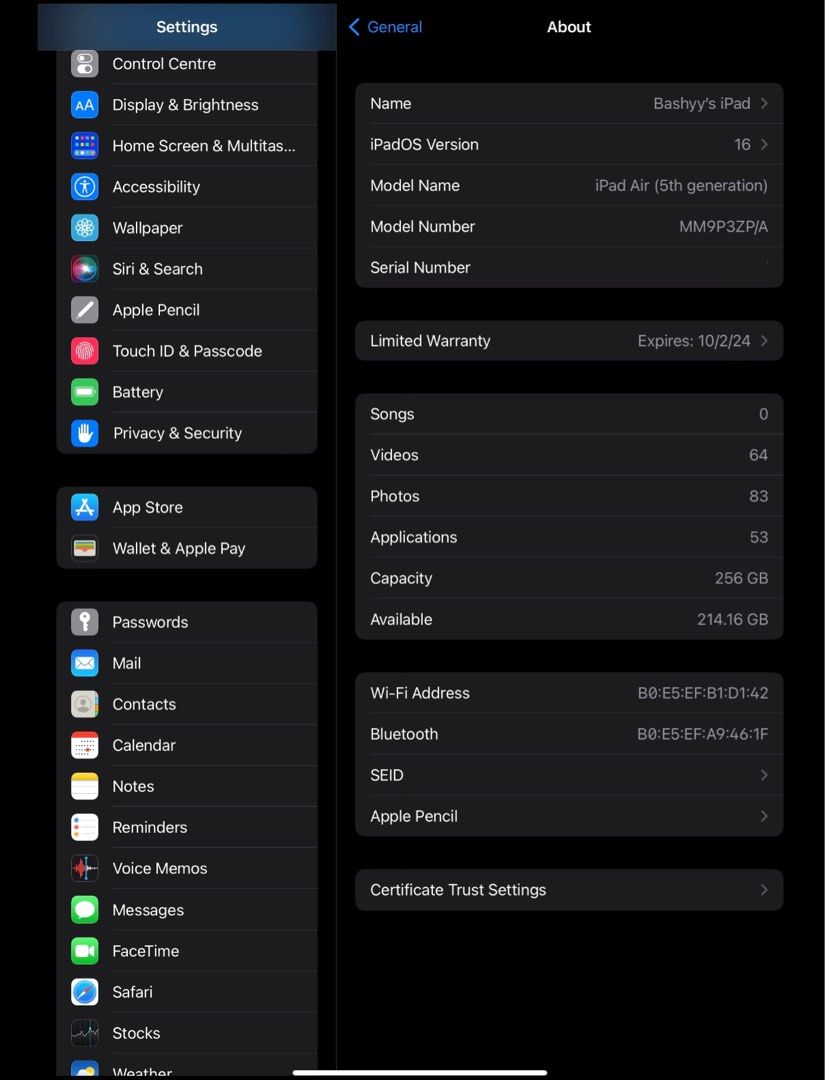 Ipad Air Th Generation Wifi Mobile Phones Gadgets Tablets Ipad On Carousell