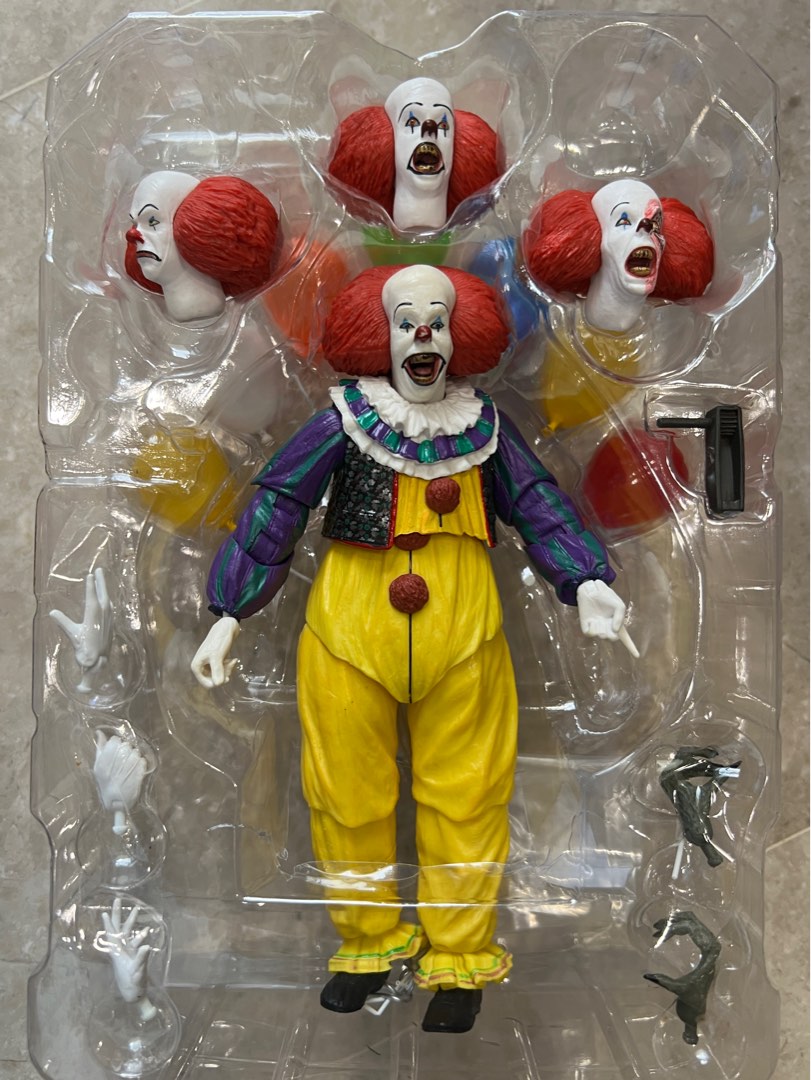 IT The Movie- Pennywise Action Figure Set, Hobbies & Toys, Toys & Games ...