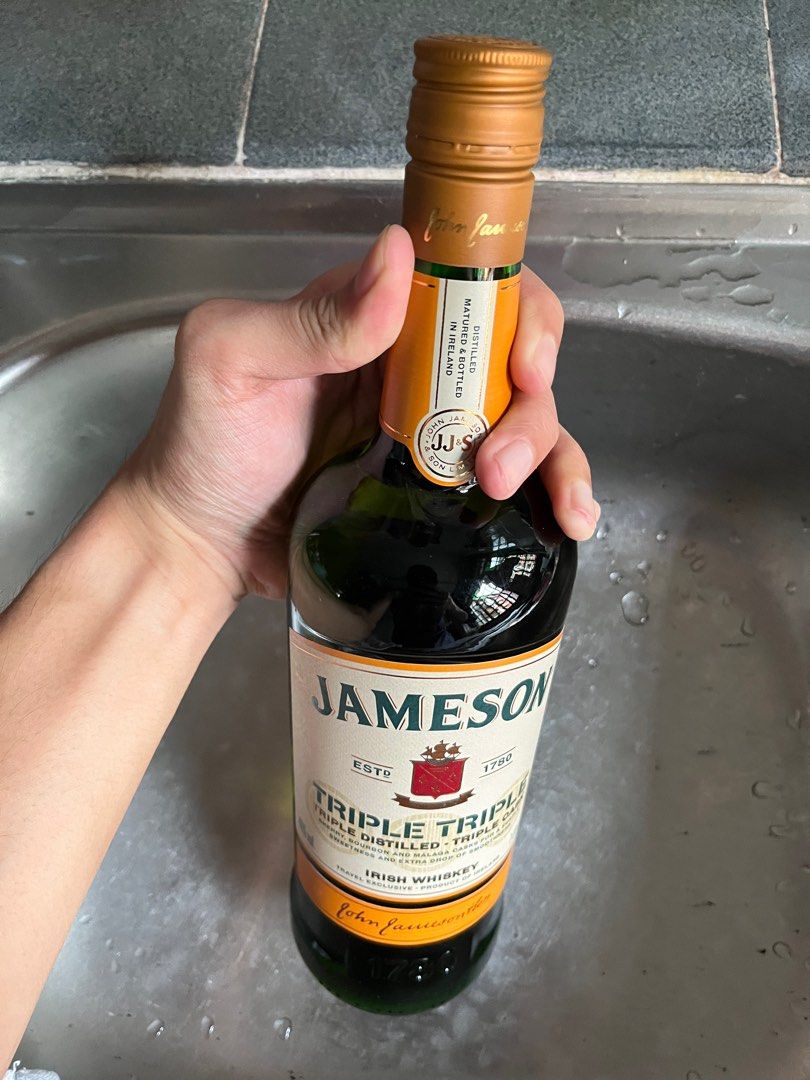Jameson Triple Distilled Irish Whiskey, Food & Drinks, Alcoholic ...