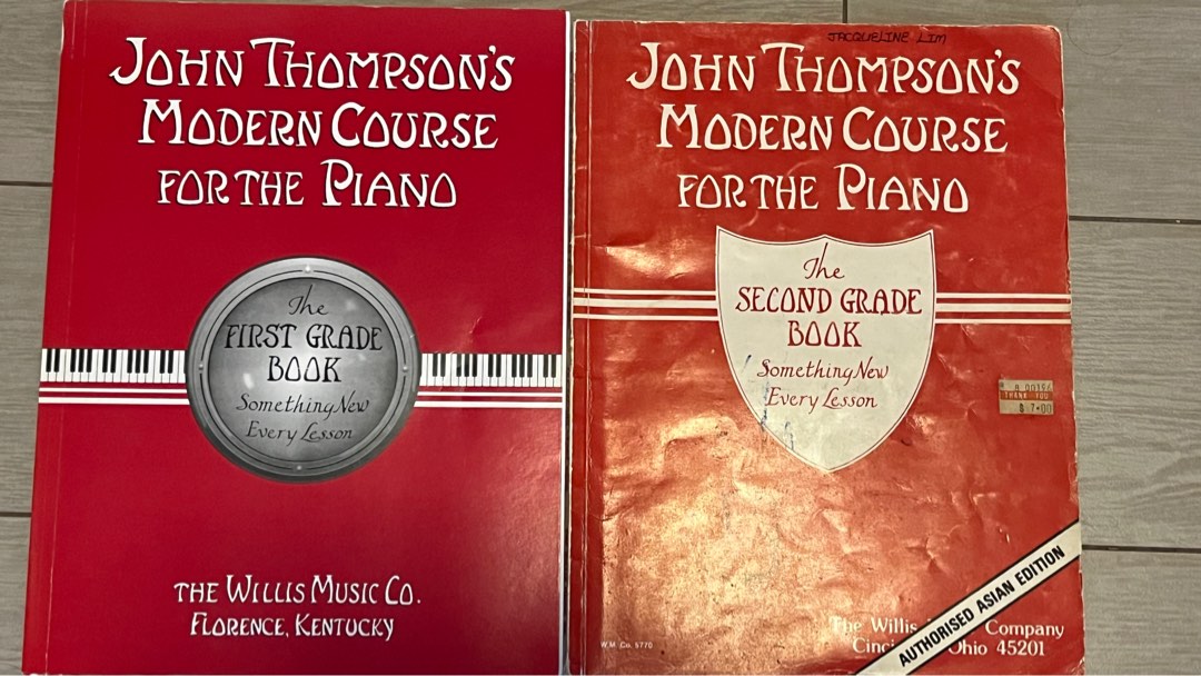 John Thompson Modern Course For Piano, Hobbies & Toys, Music & Media ...