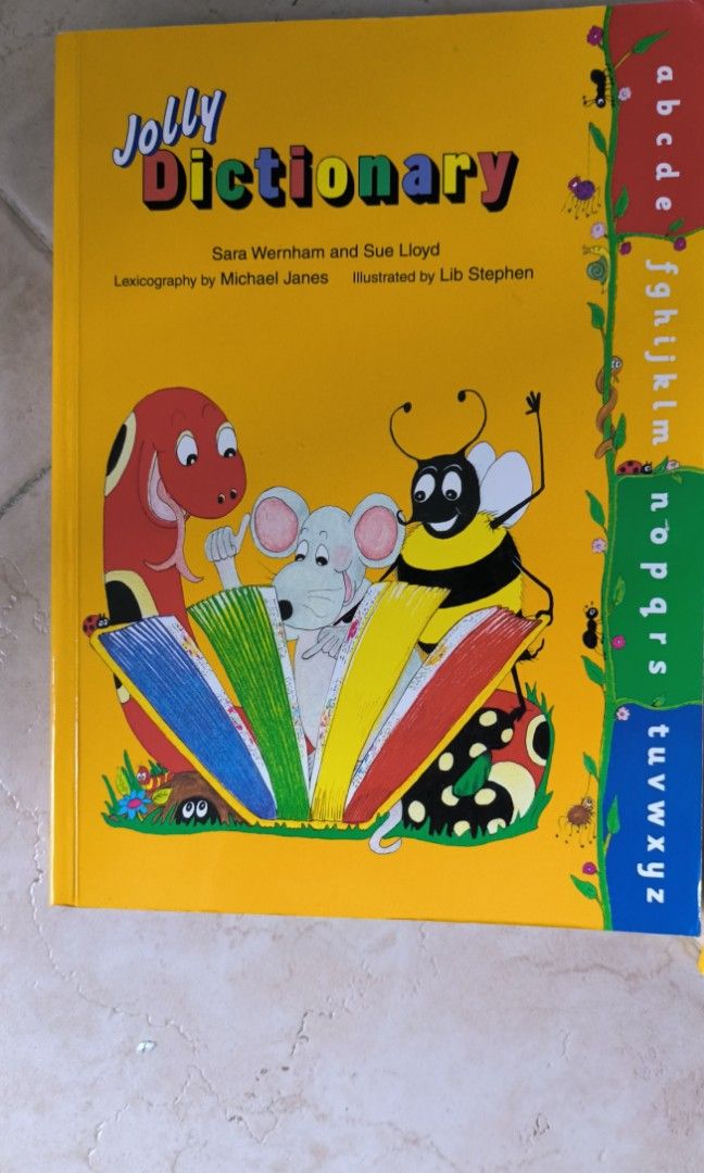 Jolly Dictionary fingers phonics, 興趣及遊戲, 書本 & 文具, 小朋友書 - Carousell