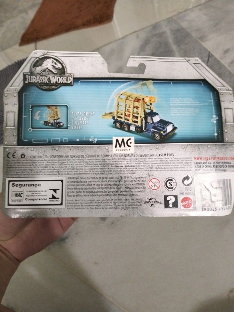 Jurassic World T Rex Trailer, Hobbies & Toys, Toys & Games on Carousell