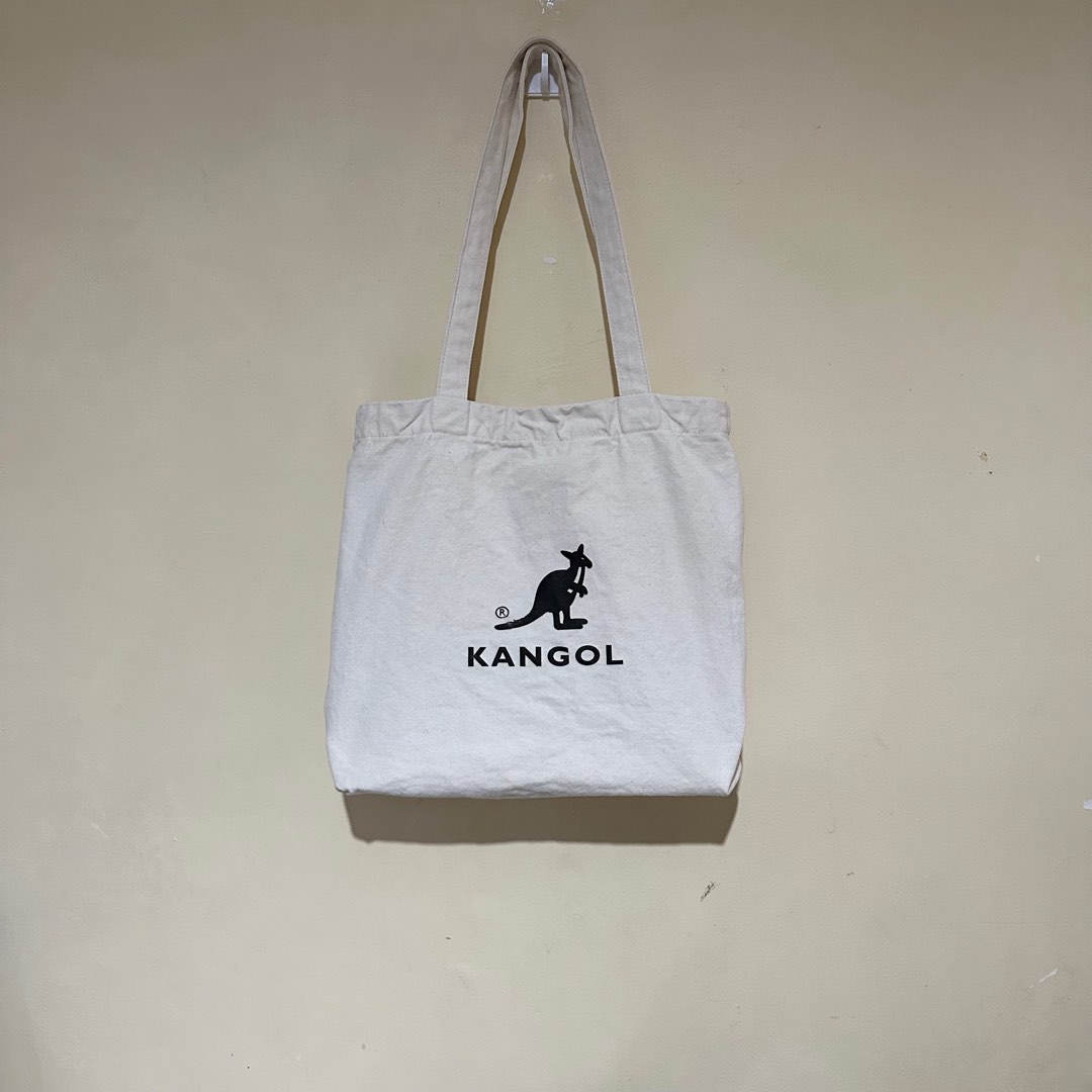 Kangol cream white tote bag, Women's Fashion, Bags & Wallets, Tote Bags ...