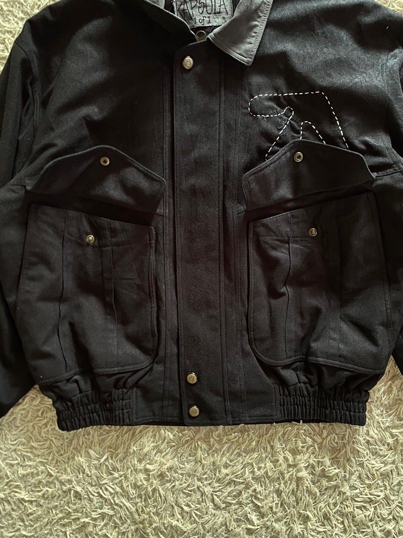 Kapsula Aphex Twin Bomber Jacket, Men's Fashion, Coats, Jackets and ...