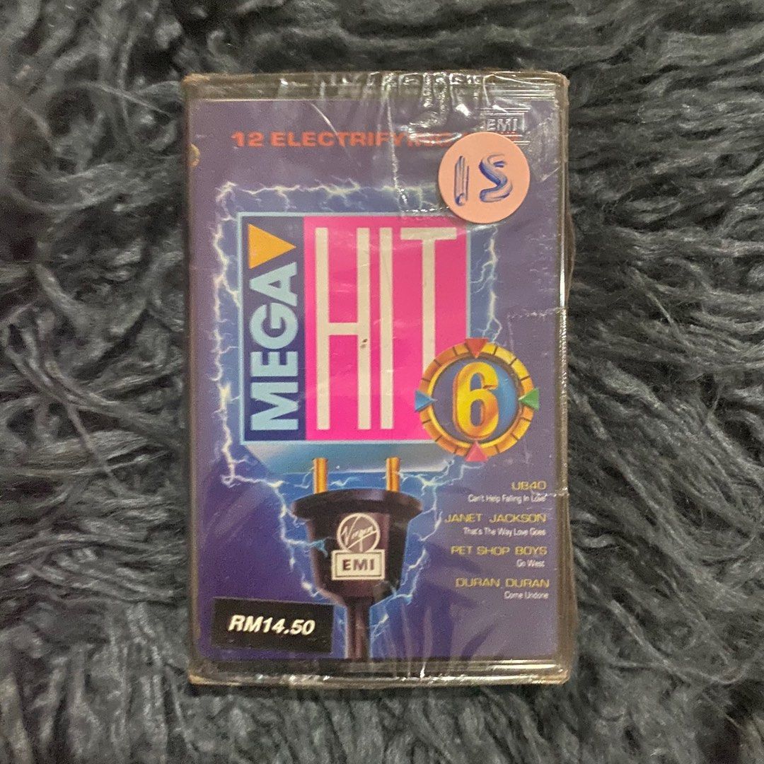 KASET MEGA HIT 6 Janet Jackson,Pet Shop Boys,Duran duran, Hobbies & Toys, Music & Media, CDs ...